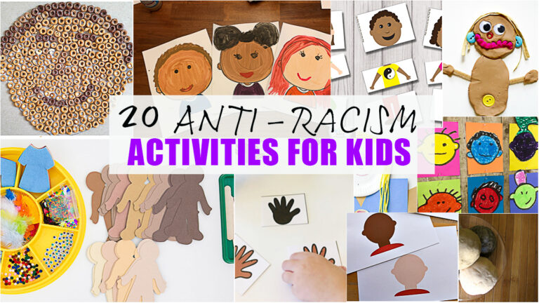 30 Anti-Racism Activities for Kids - Happy Toddler Playtime