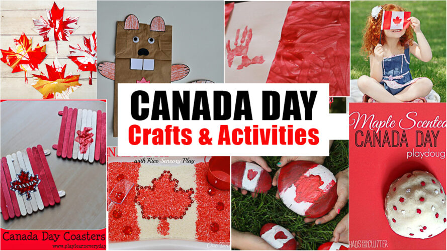 17+ Awesome Canada Day Crafts & Activities for Kids - Happy Toddler ...