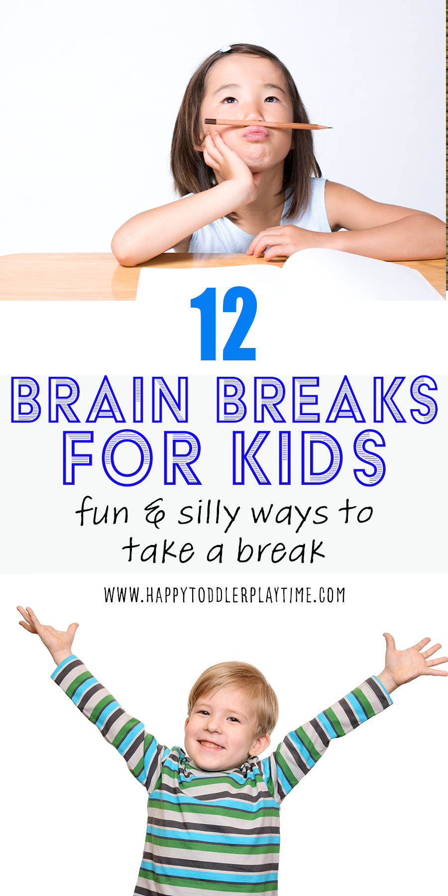 12 Energizing Brain Breaks for Kids - Happy Toddler Playtime
