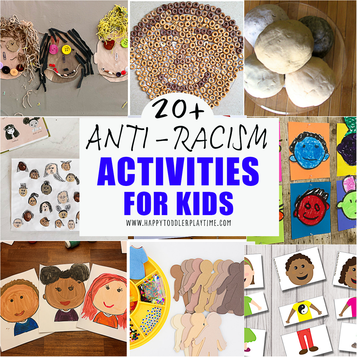 30 Anti-Racism Activities for Kids - Happy Toddler Playtime