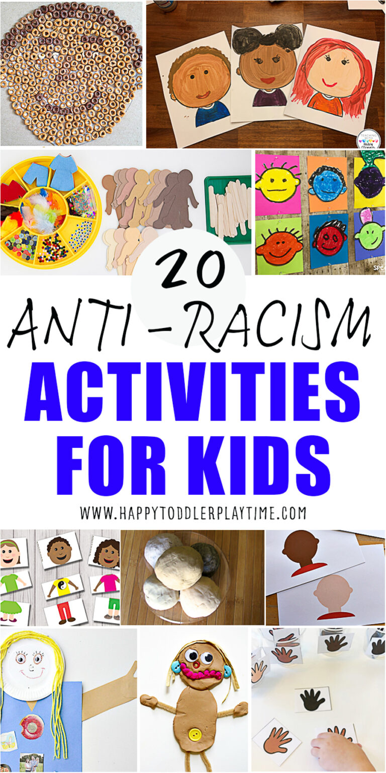30 Anti-Racism Activities for Kids - Happy Toddler Playtime