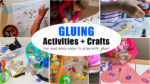 20+ Gluing Activities for Toddlers & Preschoolers - Happy Toddler Playtime