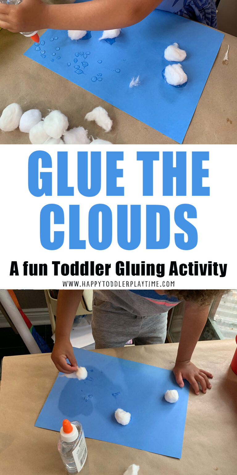 20+ Gluing Activities for Toddlers & Preschoolers - Happy Toddler Playtime