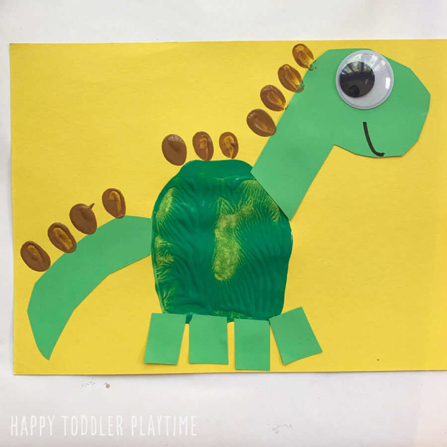The Best Dinosaur Crafts for Toddlers and Preschoolers - Happy Toddler ...
