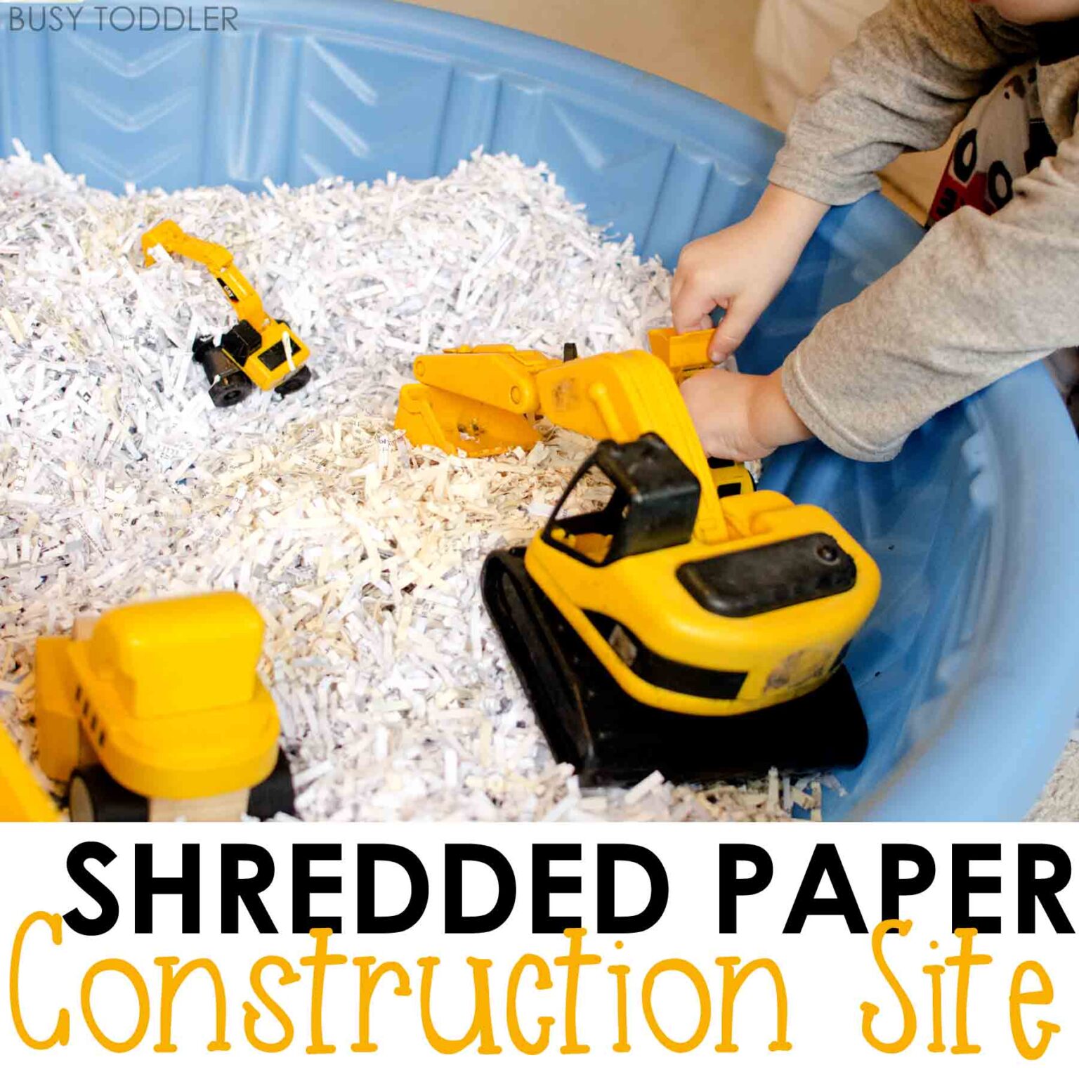 30+ Construction Site Activities for Kids - Happy Toddler Playtime