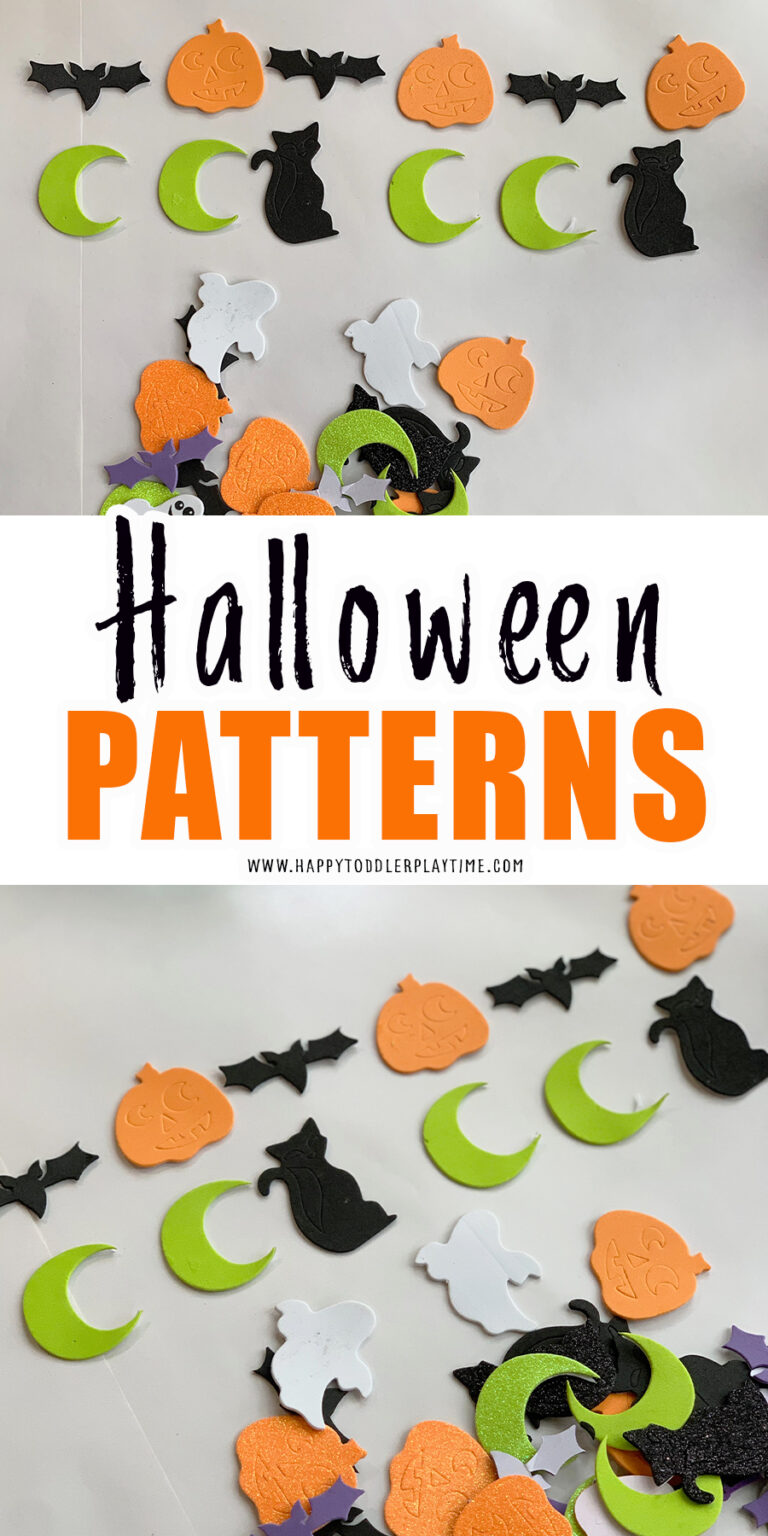 Halloween Sticker Activities for Kids - Happy Toddler Playtime
