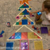 Christmas Tree Magnetic Tile Puzzle - Happy Toddler Playtime