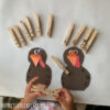 Turkey Clothespin Letters: Fine Motor Activity - Happy Toddler Playtime