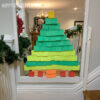 Post It Note Christmas Tree - Happy Toddler Playtime