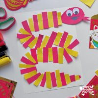Year of the Snake Crafts for Chinese New Year - Happy Toddler Playtime