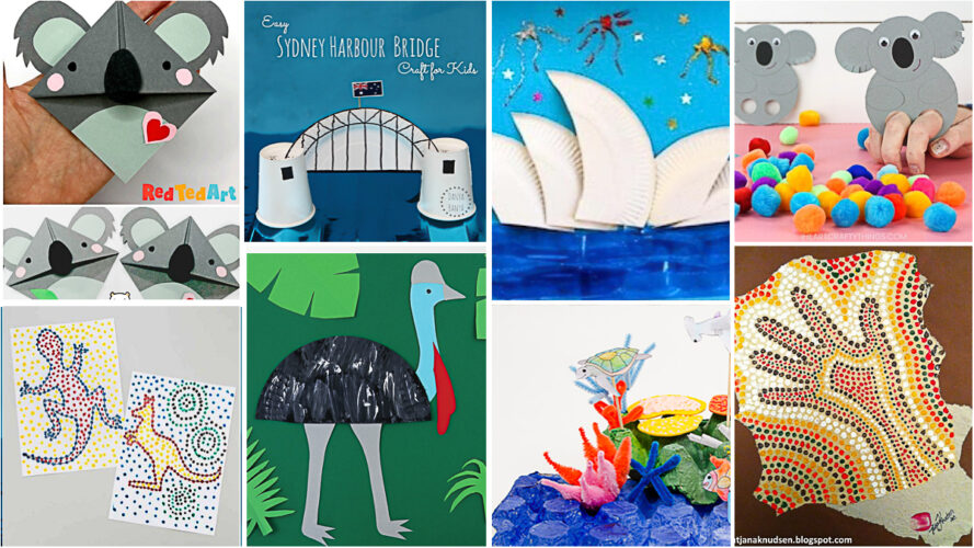 24 Amazing Australia Day Crafts for Kids - Happy Toddler Playtime
