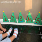 Counting Christmas Presents Toddler Activity - Happy Toddler Playtime