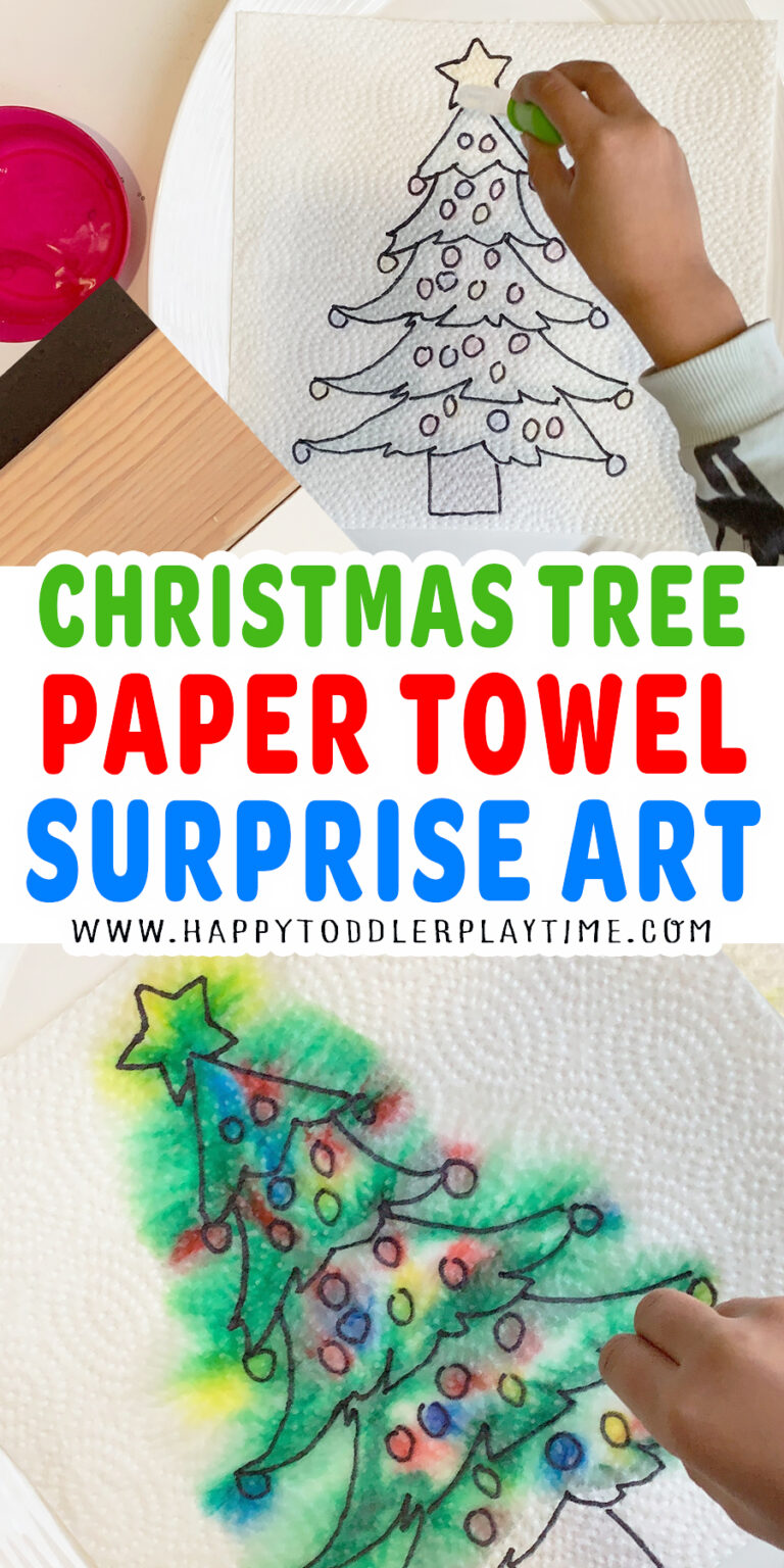 25 Fun Christmas Tree Crafts & Activities for Kids - Happy Toddler Playtime