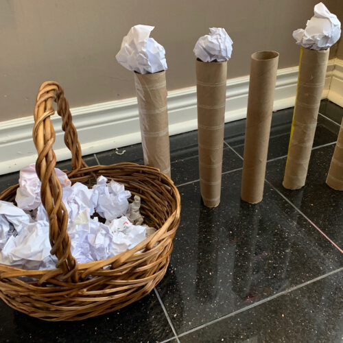Snowball Balance: Winter STEM - Happy Toddler Playtime