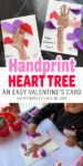 Handprint Heart Tree Craft for Valentine's Day - Happy Toddler Playtime