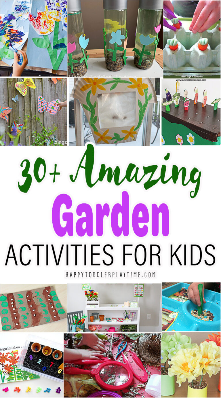 30+ the Best Garden Activities - Happy Toddler Playtime