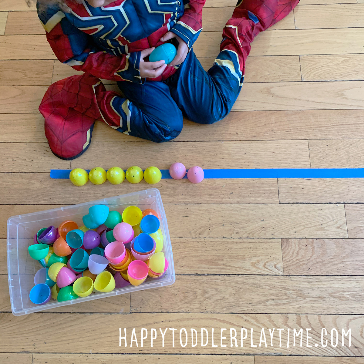 Easter Egg Line Tracing Activity - Happy Toddler Playtime