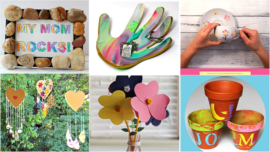 30+ Easy DIY Mother's Day Gifts Kids Can Make - Happy Toddler Playtime