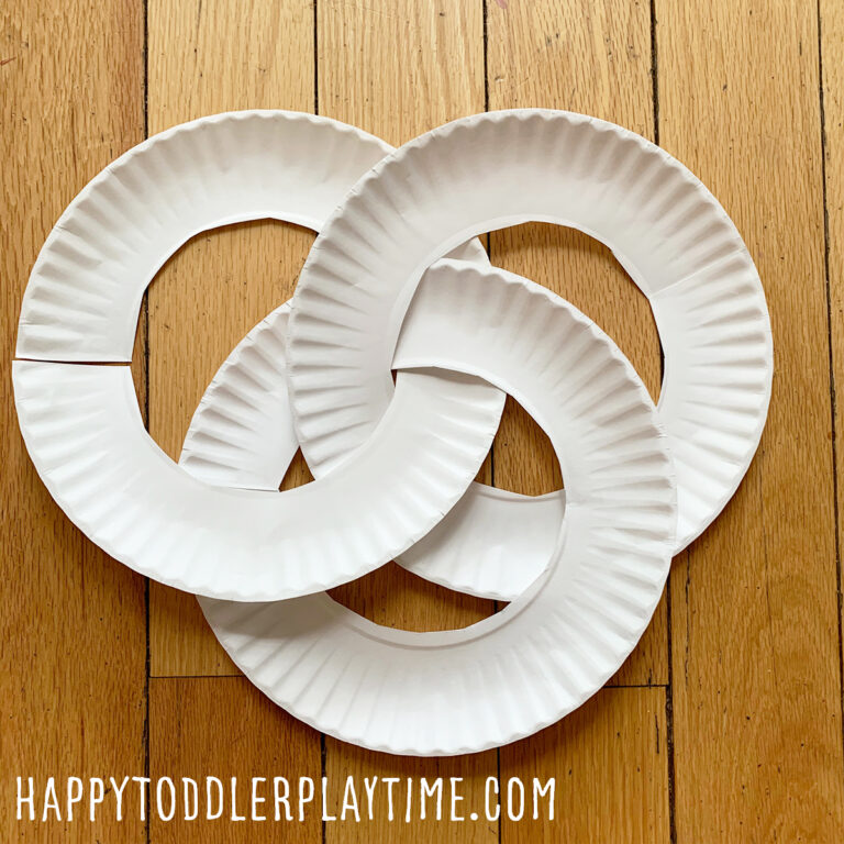 Unity Rings Craft for Kids - Happy Toddler Playtime