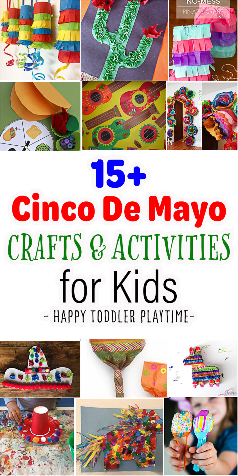 15+ Fab & Festive Cinco De Mayo Crafts & Activities for Kids - Happy ...