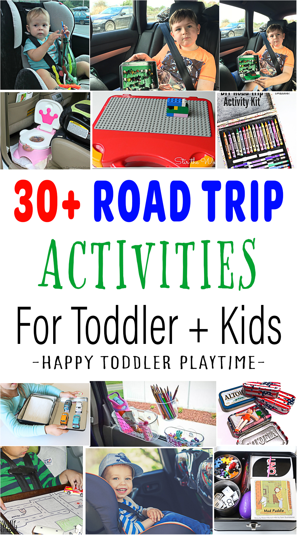 30+ Awesome Road Trip Activities & Hacks for Kids - Happy Toddler Playtime