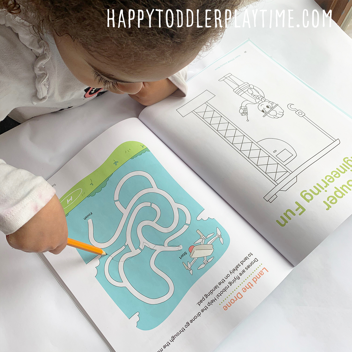 Super STEAM Activity Book - Happy Toddler Playtime