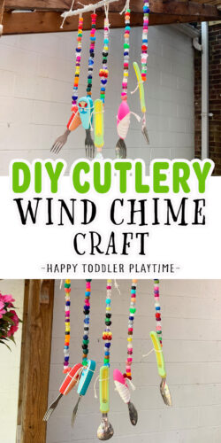 DIY Wind Chimes for Toddlers & Preschoolers - Happy Toddler Playtime