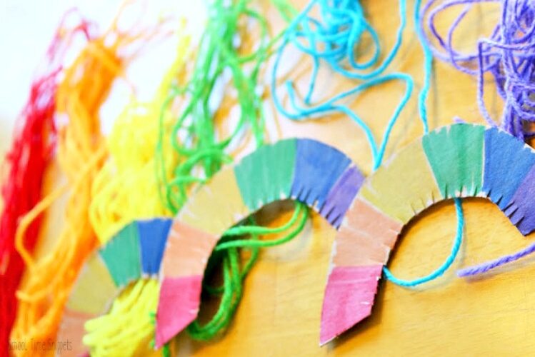 21 Pride Rainbow Crafts for Kids - Happy Toddler Playtime