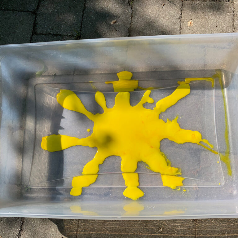Fizzy Sun Sensory Bin: Summer STEAM - Happy Toddler Playtime
