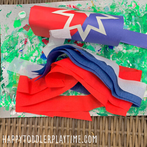 Juneteenth Windsock Craft for Kids - Happy Toddler Playtime
