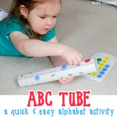 50 Easy Alphabet Activities for Preschoolers - Happy Toddler Playtime