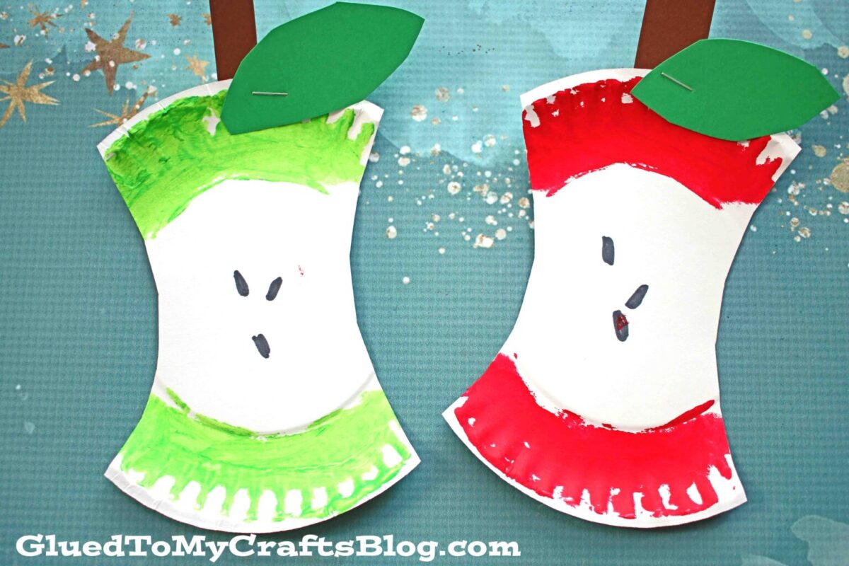 35 Adorable Apple Crafts for Kids - Happy Toddler Playtime
