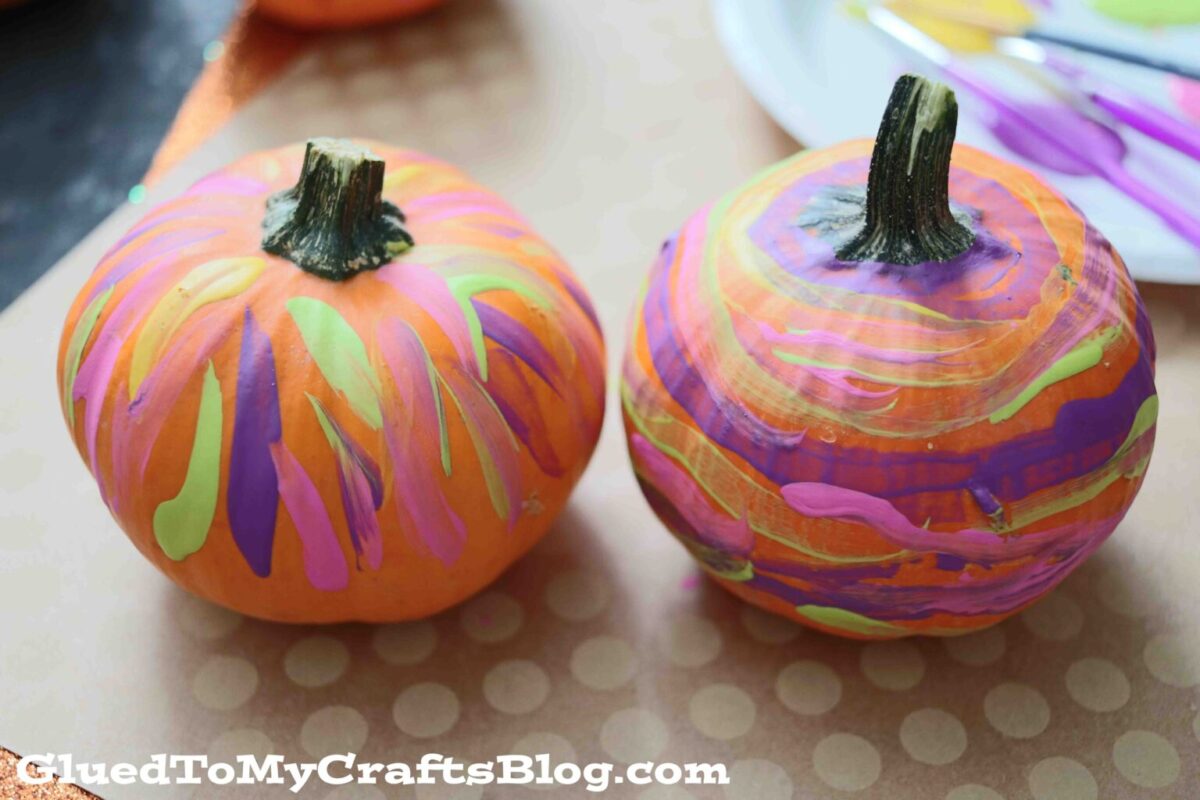 25+ Awesome Pumpkin Painting Ideas for Kids - Happy Toddler Playtime