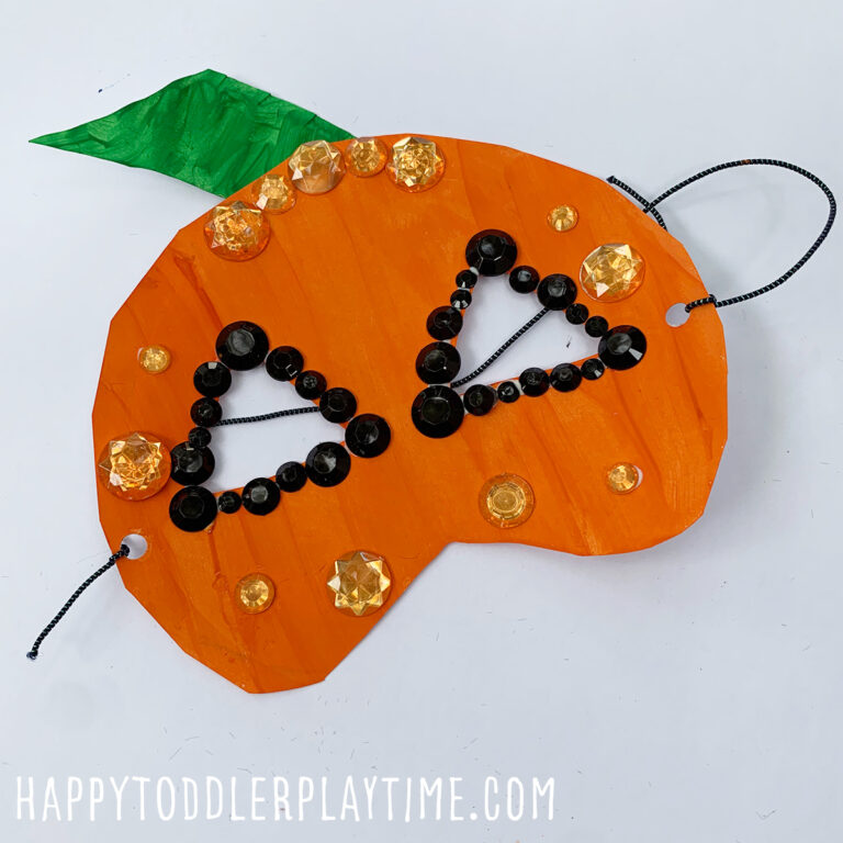 DIY Halloween Masks for Kids - Happy Toddler Playtime