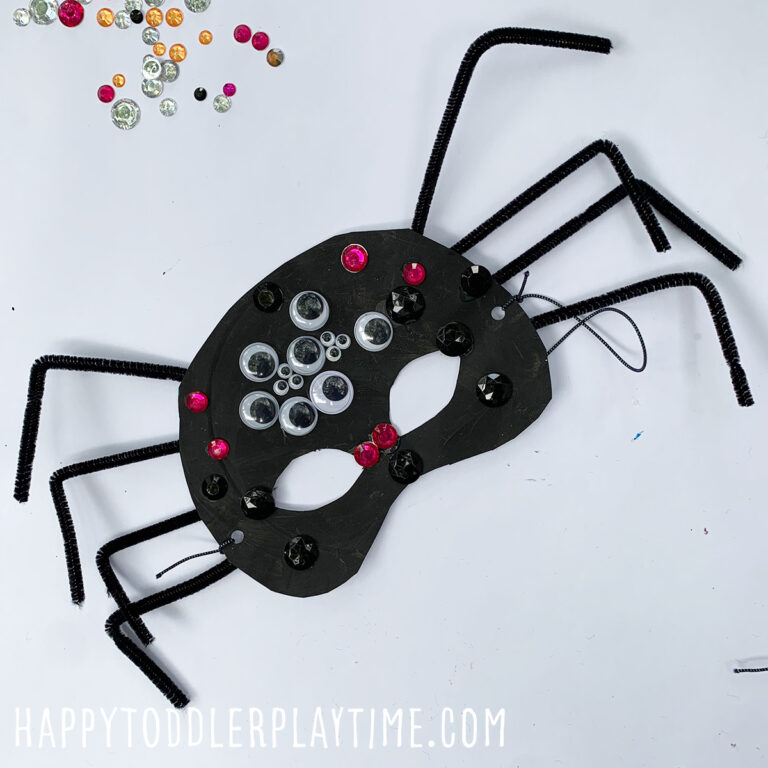 DIY Halloween Masks for Kids - Happy Toddler Playtime