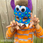 DIY Halloween Masks for Kids - Happy Toddler Playtime
