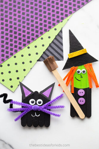 20 Witch Crafts & Activities for Kids - Happy Toddler Playtime