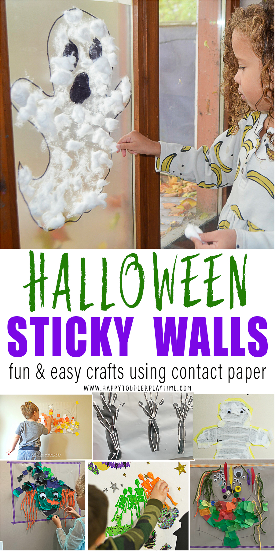 20+ Awesome Haunted House Crafts for Kids - Happy Toddler Playtime
