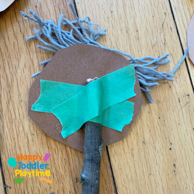 Stick People Puppets: Craft for Kids - Happy Toddler Playtime