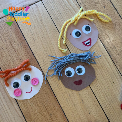 Stick People Puppets: Craft for Kids - Happy Toddler Playtime