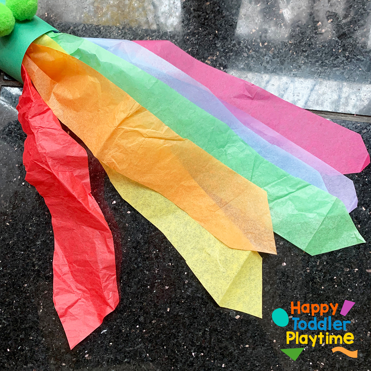Rainbow Dragon Craft for Kids - Happy Toddler Playtime