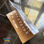 Cardboard Laptop Craft - Happy Toddler Playtime