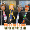 Wooden Spoon People Craft - Happy Toddler Playtime