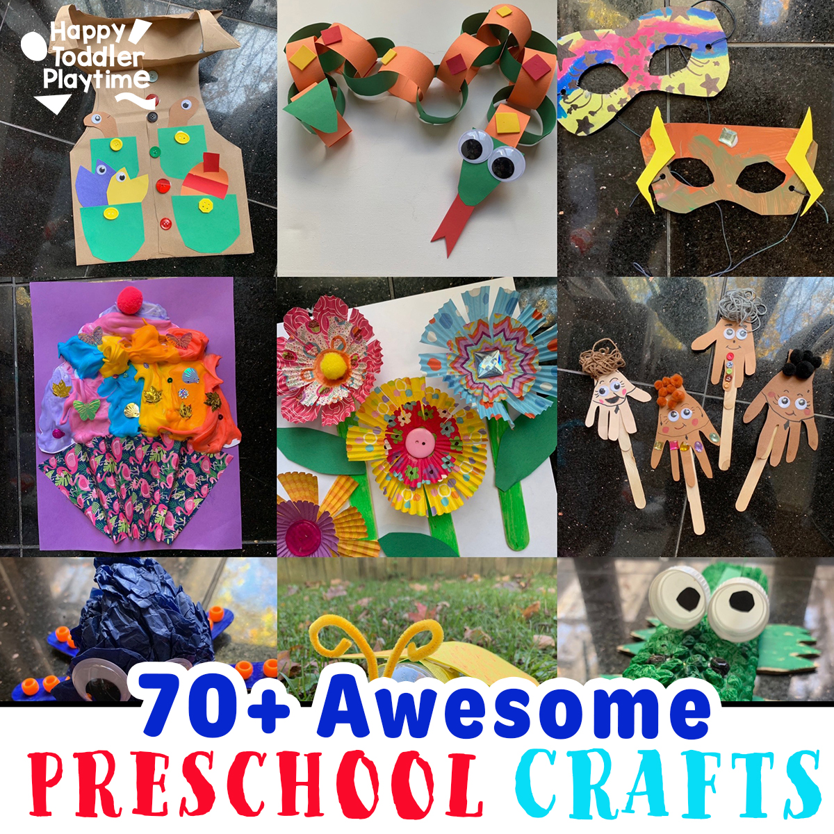 The Best Craft for Preschoolers: Quick & Easy Preschool Crafts - Happy ...