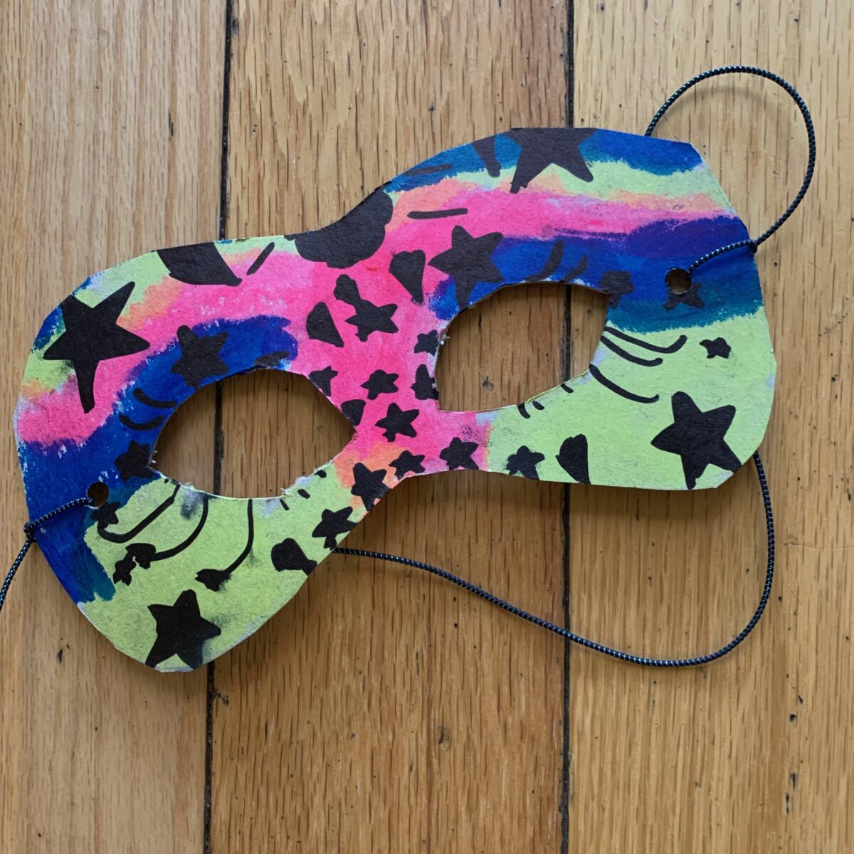 Fun Superhero Masks Craft for Kids - Happy Toddler Playtime
