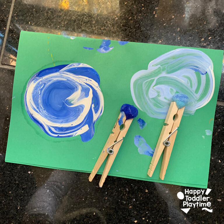 Rocking Shark Craft for Preschoolers - Happy Toddler Playtime