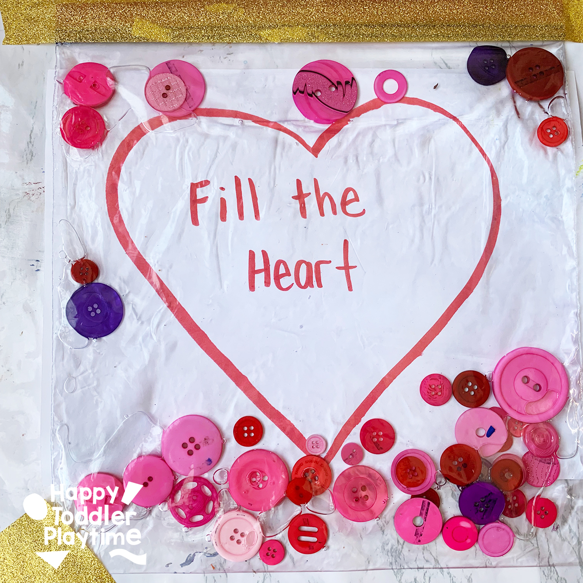 Fill the Heart Sensory Bag for Toddlers & Preschoolers - Happy Toddler ...