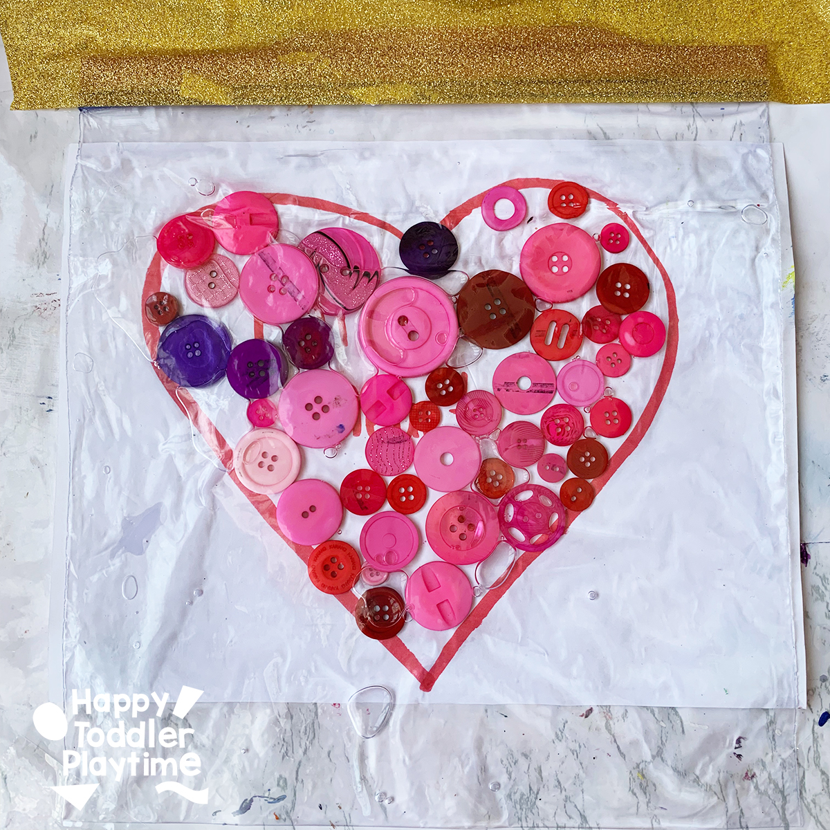 Fill the Heart Sensory Bag for Toddlers & Preschoolers - Happy Toddler ...