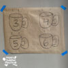 Hot Chocolate Sticker Match for Preschoolers - Happy Toddler Playtime
