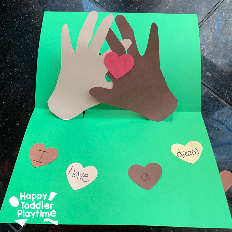 Easy Black History Month Crafts for Kids - Happy Toddler Playtime